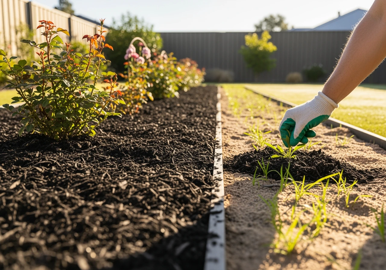 How Organic Mulch Suppresses Weed Growth Without Herbicides - DSATCO